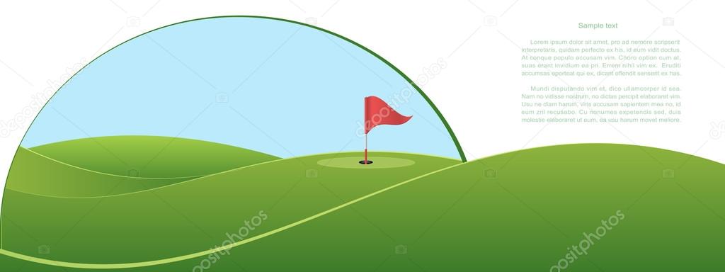 Golf header Vector Art Stock Images | Depositphotos