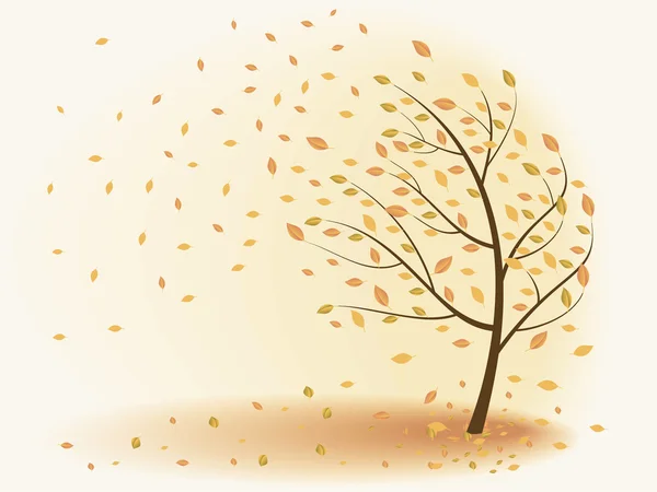 Leaves Blowing Off Trees