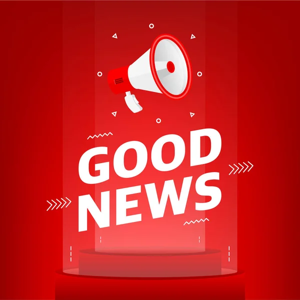 Good news imágenes de stock de arte vectorial | Depositphotos
