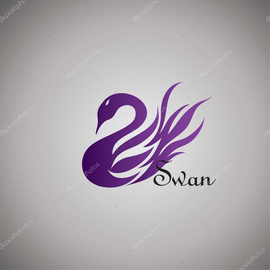 Logo del cisne Vector de stock #85091284 de ©naresx36