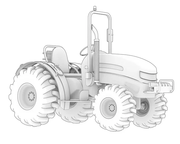 Bobcat Tractors Vector