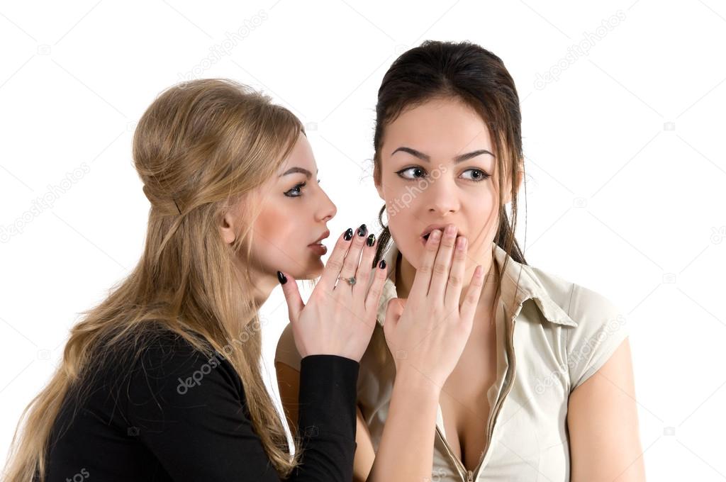 Women Telling A Secret