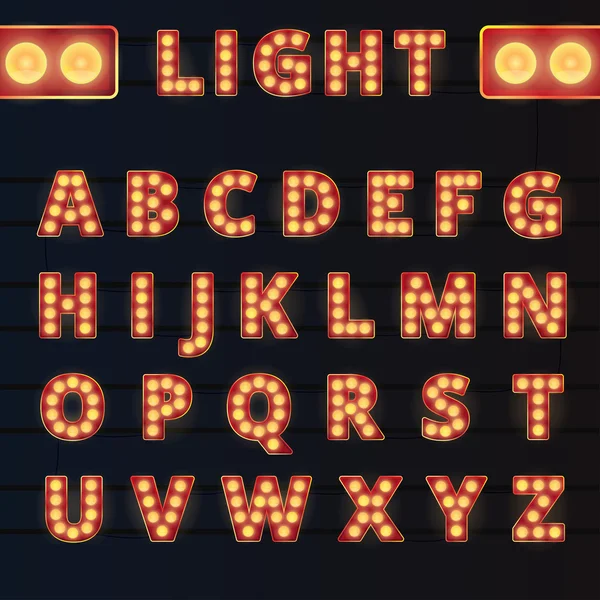 Light bulb font Vector Art Stock Images | Depositphotos