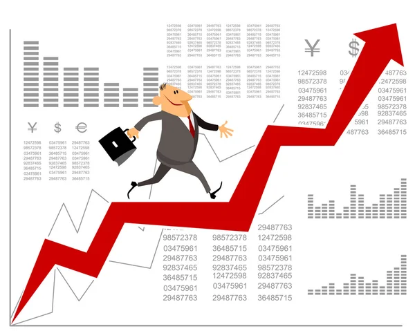 100,000 Sales chart man Vector Images | Depositphotos