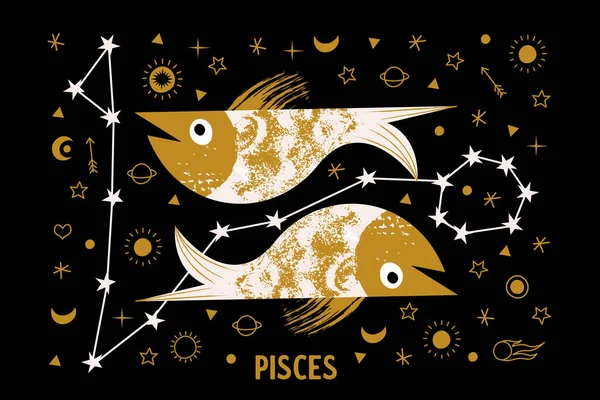 100,000 Zodiac signs pisces Vector Images | Depositphotos
