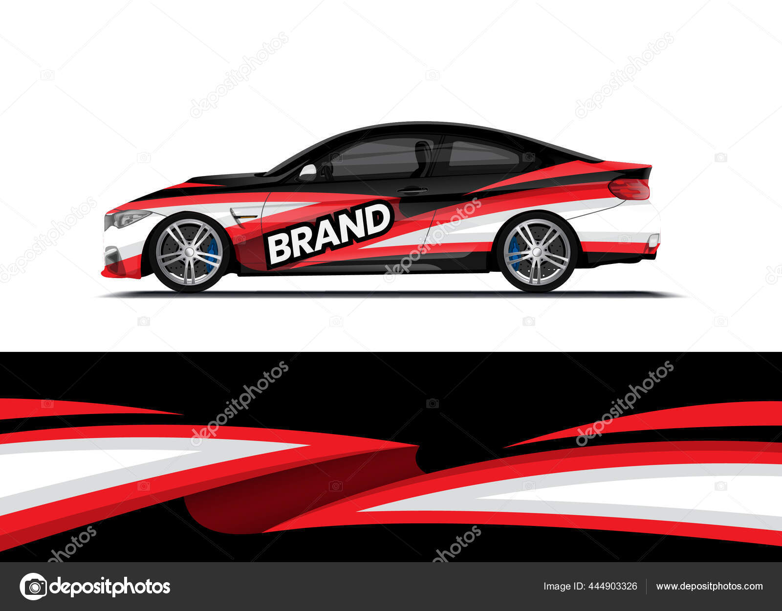 Templates Paper Design & Templates Vehicle Livery Digital Illustration ...