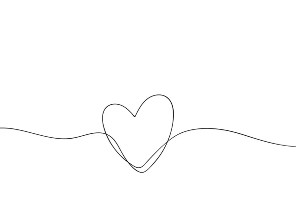 One line heart Vector Art Stock Images | Depositphotos