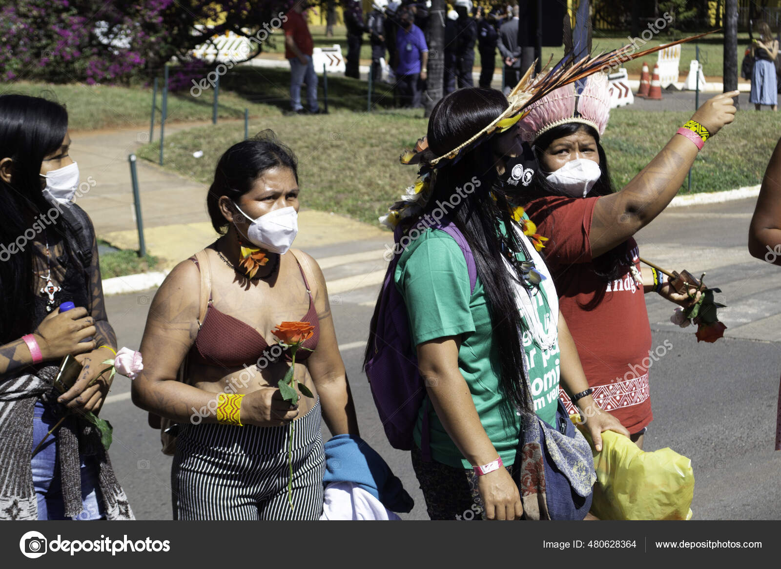 Indigenous Protest Brasilia Project Makes Land Demarcation Difficult ...