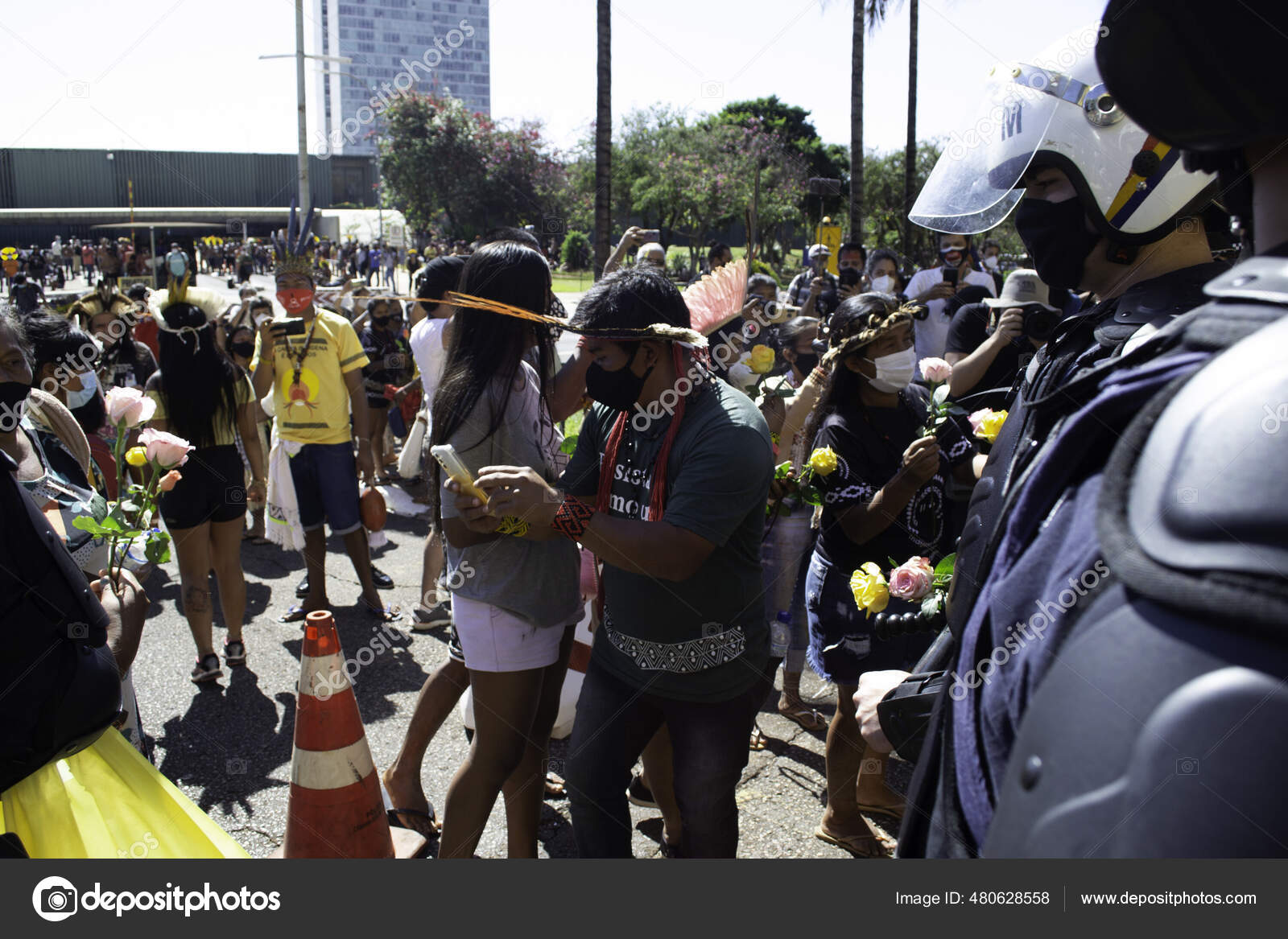 Indigenous Protest Brasilia Project Makes Land Demarcation Difficult ...