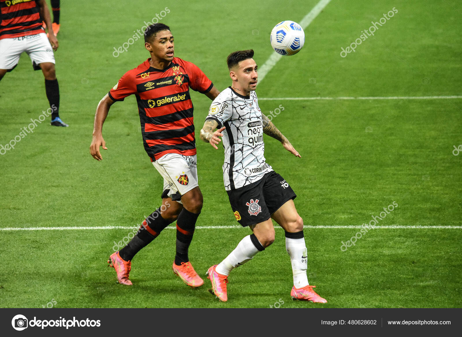 Spo Brazilian Soccer Championship Corinthians Sport June 2021 Sao Paulo ...