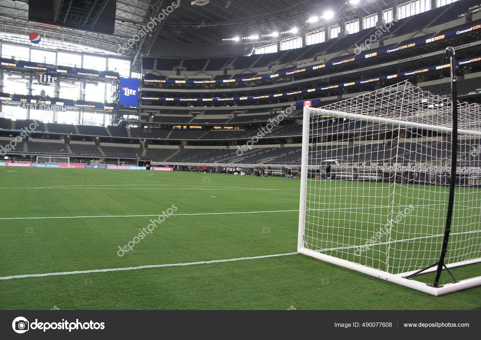 Spo Concacaf Gold Cup Quarters Final Stadium Dallas July 2021 — Stock ...