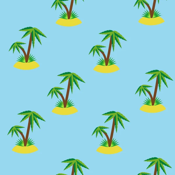 Palm Tree Background Clipart Palm Trees Island PNG Clipart Image