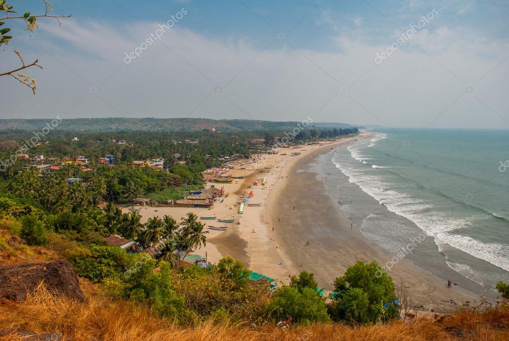 Arambol beach, Goa state, India. — Stock Photo © A1804 #110671768