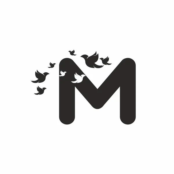 100,000 M bird logo Vector Images | Depositphotos