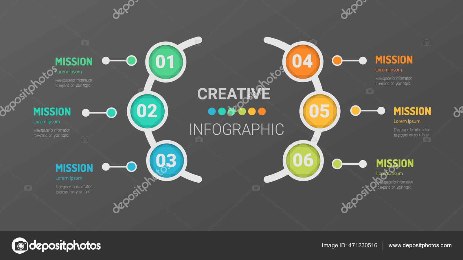 Timeline Infographics Template Vector Infographics Timeline Design Template Steps Vector Stock