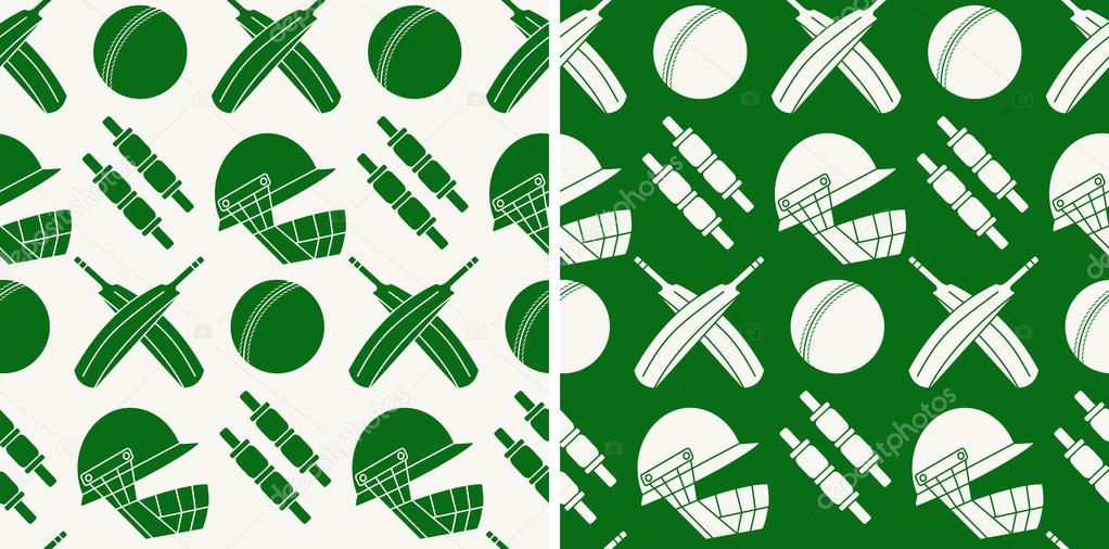 Cricket game equipment pattern Stock Vector Image by ©Sunshine_Art ...