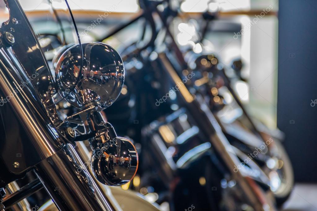 Rear view from of a motorcycle — Stock Photo © rodopho.reis #69567559