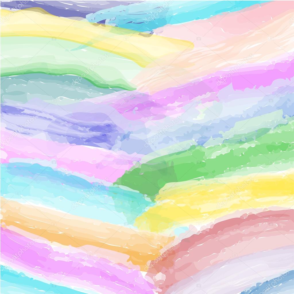 Abstract watercolor stripes Stock Vector Image by ©Minaieva #100119088