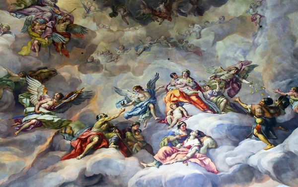 Old ceiling painting Stock Photos, Royalty Free Old ceiling painting ...