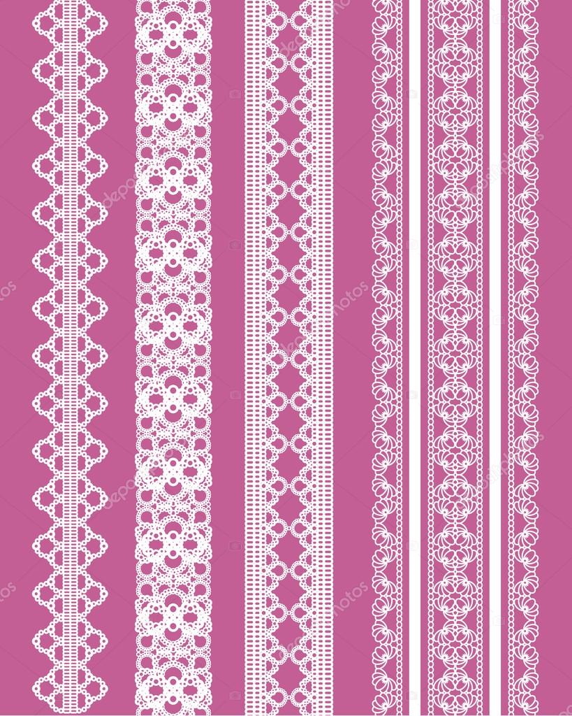 Straight lace set Stock Vector Image by ©MisaoN #69812783