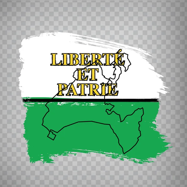 Flag Canton Vaud Brush Strokes Flag Vaud Transparent Background Your ...