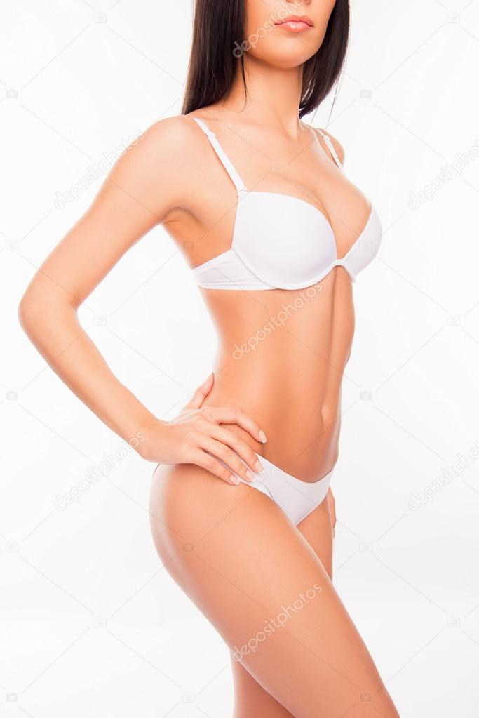 Figure De Jeune Sensualité Aattractive Et Femme Sexy Portant De La