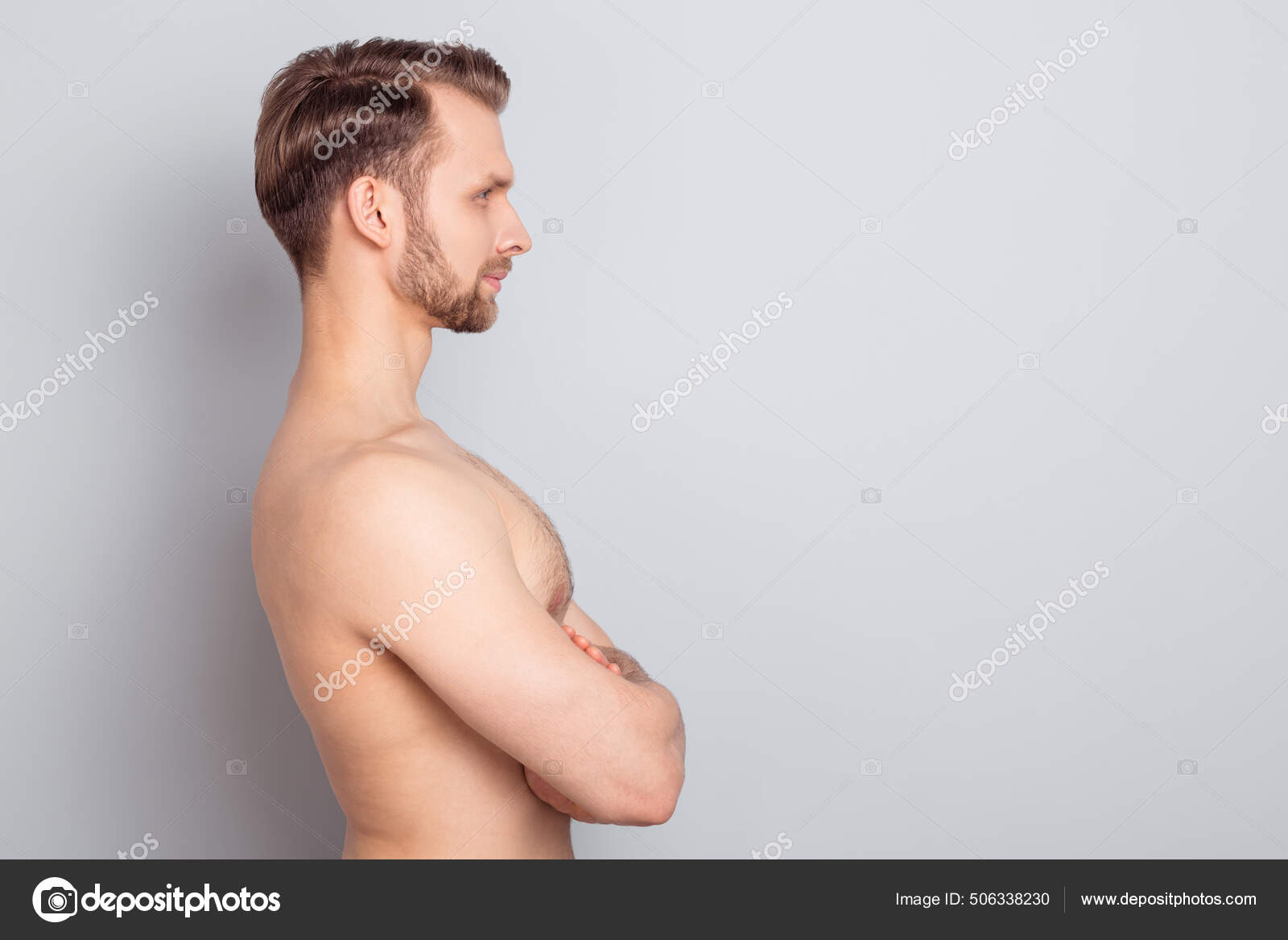 Male Shoulder Side View