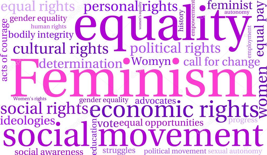 Feminism Word Cloud — Stock Vector © arloo #100033770