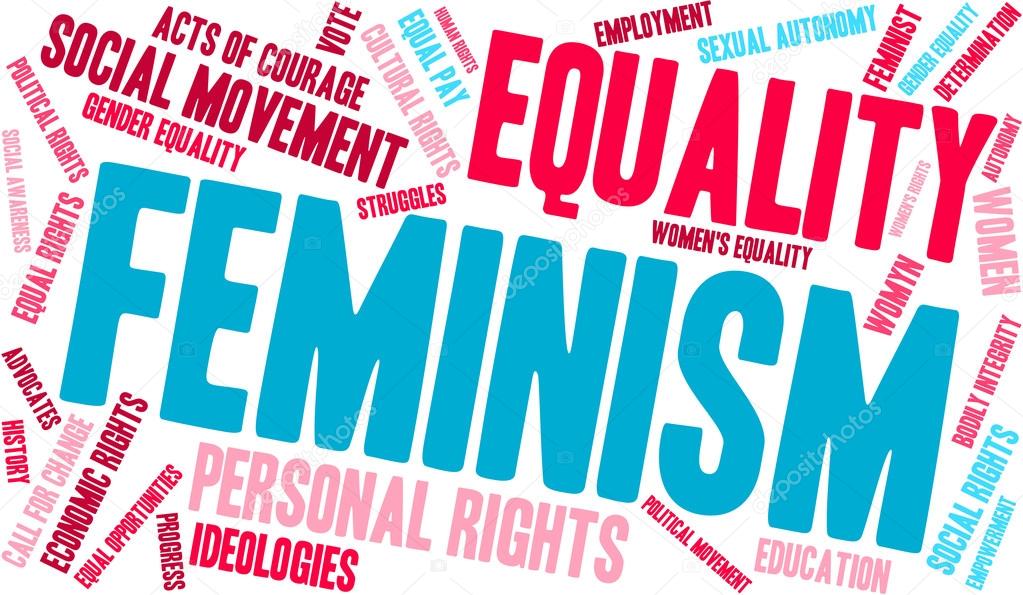 Feminism Word Cloud Stock Vector Image by ©arloo #100034920