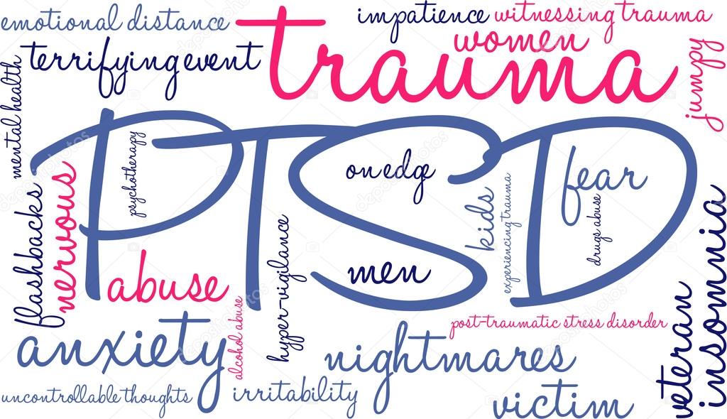 PTSD Word Cloud Stock Vector Image by ©arloo #101880078