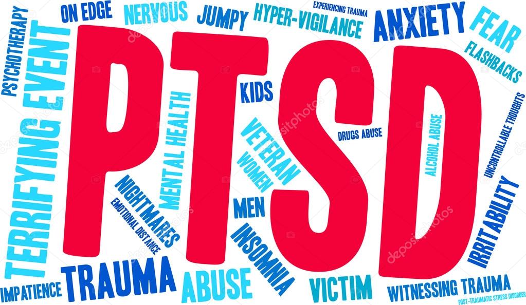 PTSD Word Cloud Stock Vector by ©arloo 101881046