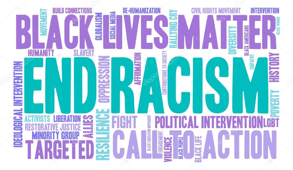 End Racism Word Cloud Stock Vector Image by ©arloo #114228836