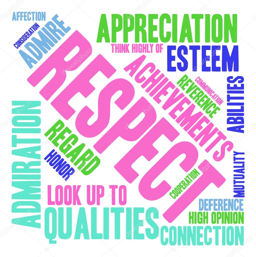Respect Word Cloud — Stock Vector © arloo #114233596