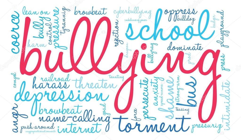 Bullying Word Cloud — Stock Vector © arloo #116538214