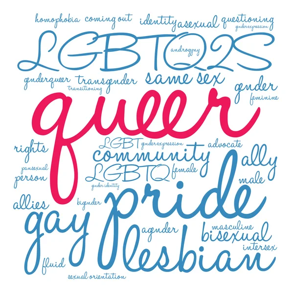 Lgbt ally word cloud Vector Art Stock Images | Depositphotos