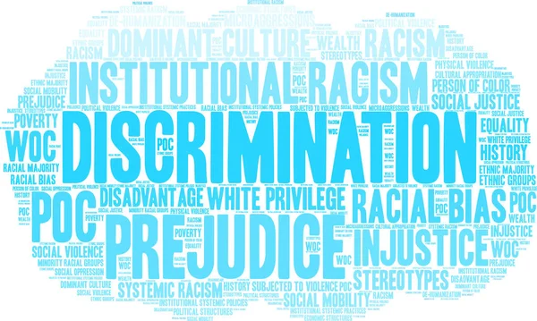 Racial Bias Word Cloud Stock Vector by ©arloo 265470570