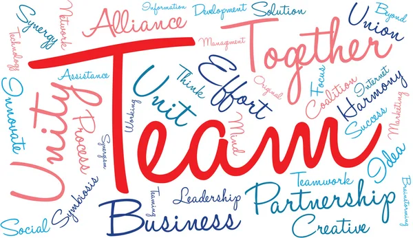 Team Word Cloud Stock Vector by ©arloo 85515720