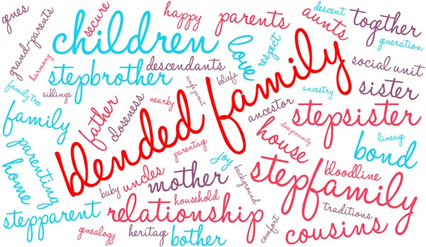 Blended Family Word Cloud Stock Vector Image by ©arloo #87217980