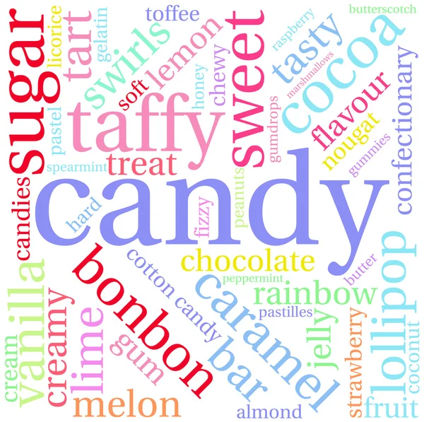 Candy Word Cloud — Stock Vector © arloo #88583592 Candy Word Cloud — Stock Vector © arloo #88583592