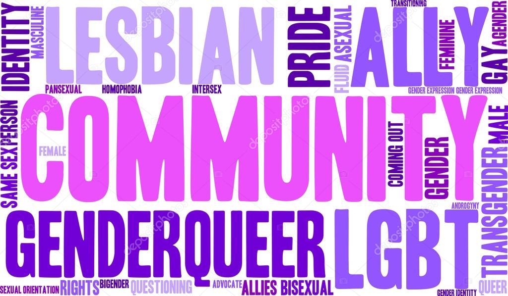 Community LGBT Word Cloud Stock Vector Image by ©arloo #87225454