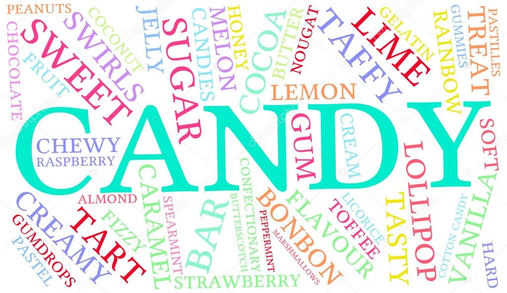 Candy Word Cloud — Stock Vector © arloo #88583416 Candy Word Cloud — Stock Vector © arloo #88583416