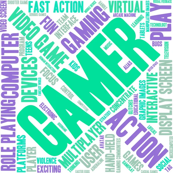 100,000 게임 커뮤니티 단어 구름 Vector Images | Depositphotos