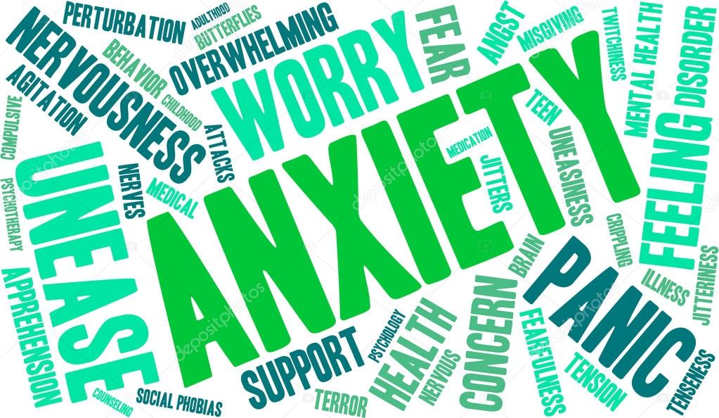 Anxiety Word Cloud Stock Vector by ©arloo 91828058