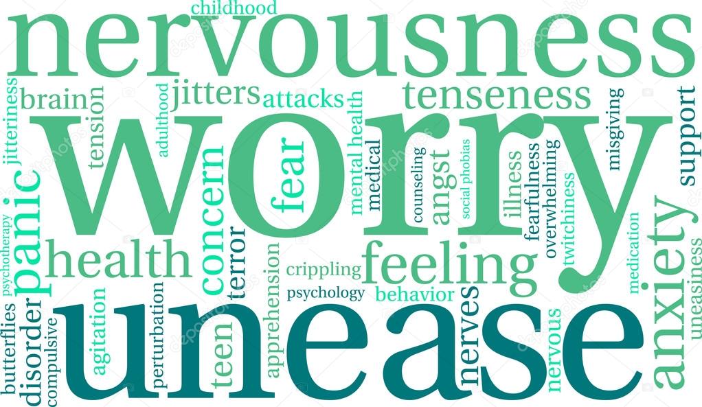 Worry Word Cloud Stock Vector Image by ©arloo #94527576