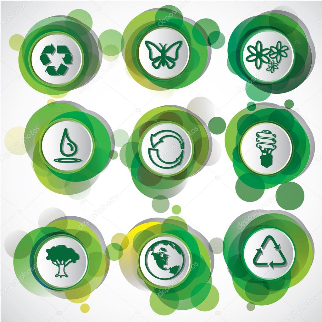 Eco Symbols Set. Stock Vector Image by ©nucleartrash #69822647