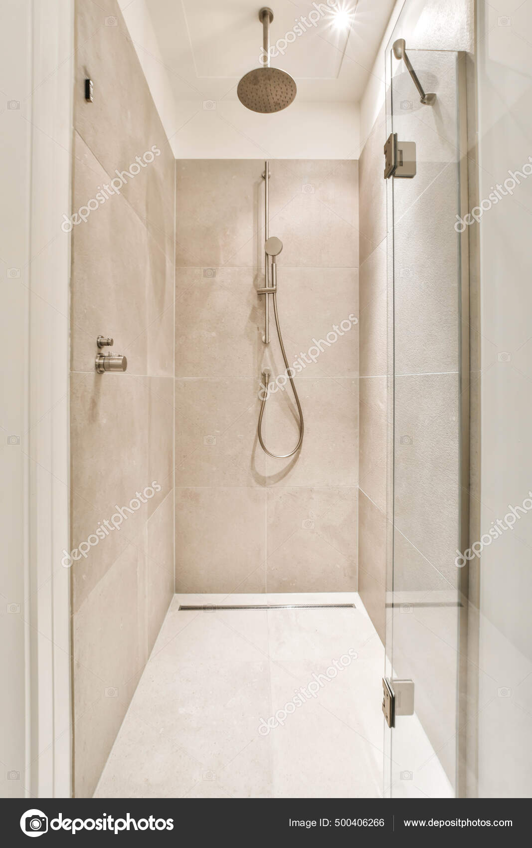Modern shower stall — Stock Photo © procontributors #500406266