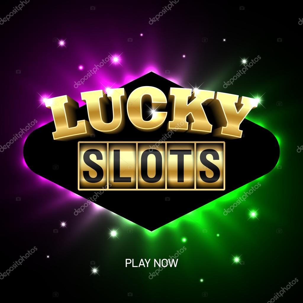 Slots casino banner. — Stock Vector © Alhovik #122758610