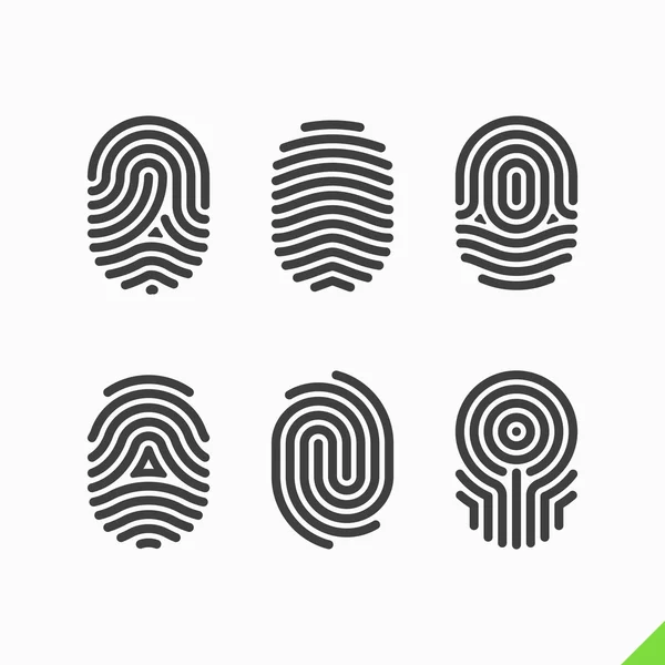 Fingerprint pattern Vector Art Stock Images | Depositphotos