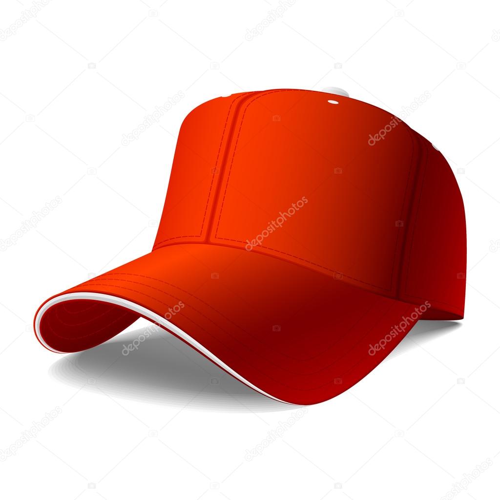 Red cap on white Stock Vector Image by ©Alhovik #69939087