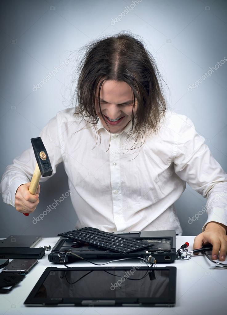 Old Man Hammer Computer